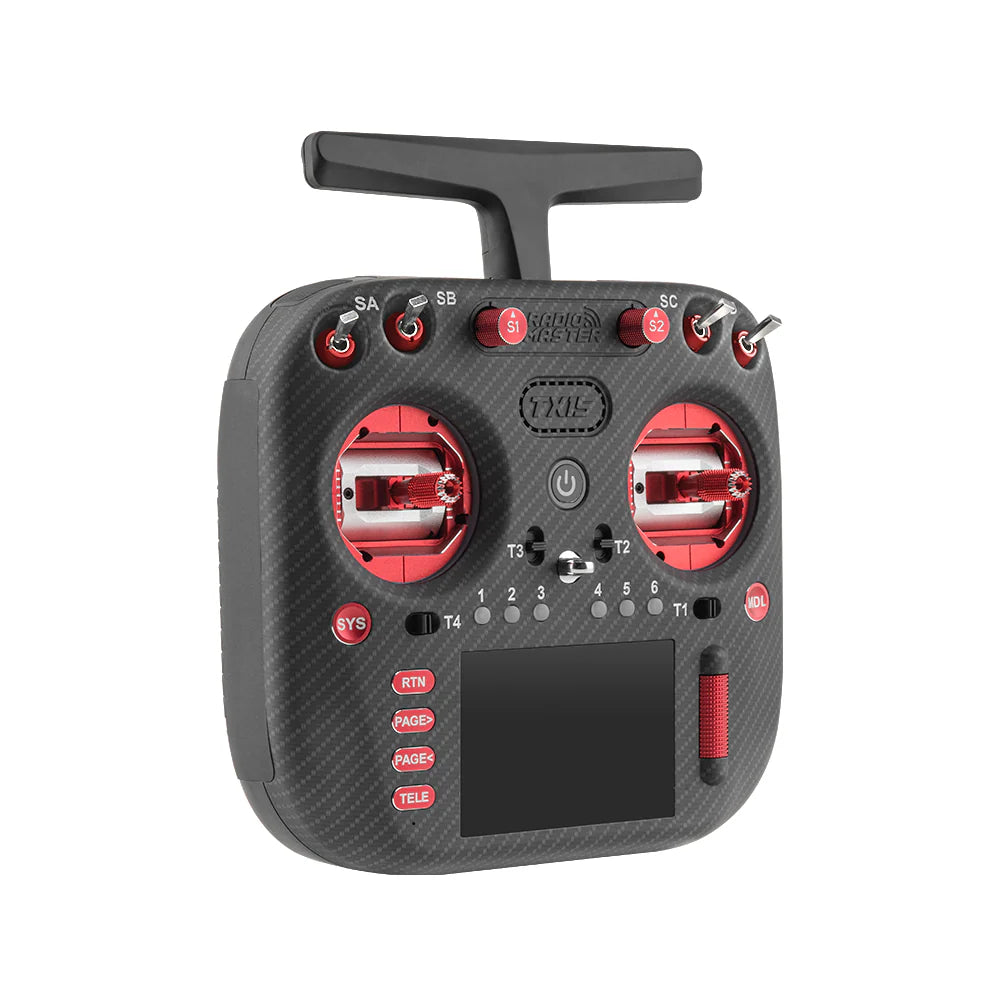 RadioMaster TX15 MAX EdgeTX Radio - AG02 CNC Gimbals, ELRS 2.4G/900MHz ...
