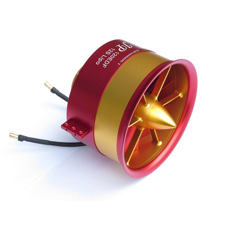JP Hobby Ducted Fan 120mm 12-Blade CNC Metal EDF System with Motor ...